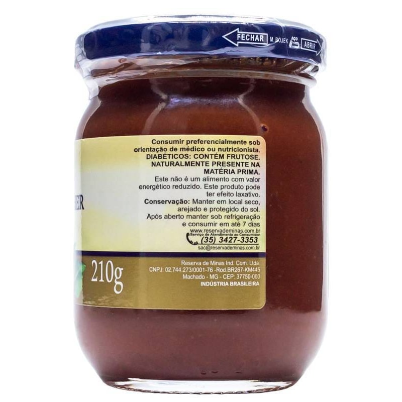 Goiabada Cascão Colher Zero Açúcar 210g Reserva De Minas Goiabada Cascão Colher Zero Açúcar 210g Reserva De Minas